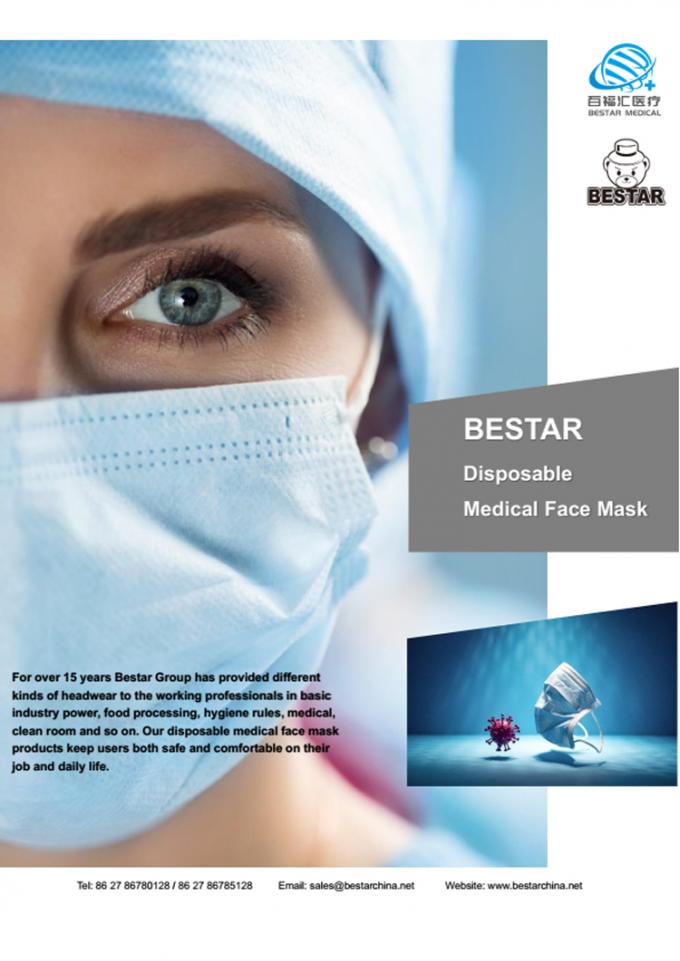 SBPP NonWoven Fabric Disposable Face Mask Type I With Ear Loop