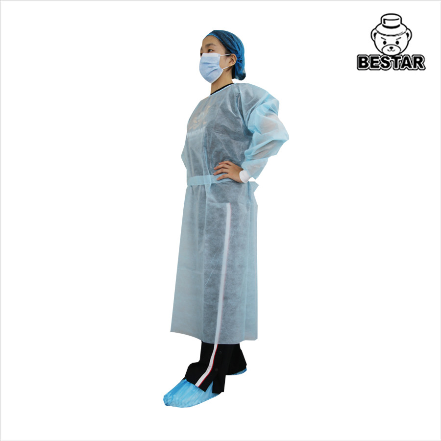 FDA Disposable Isolation Gown Level 1 Isolation Gown Protective Gowns ...